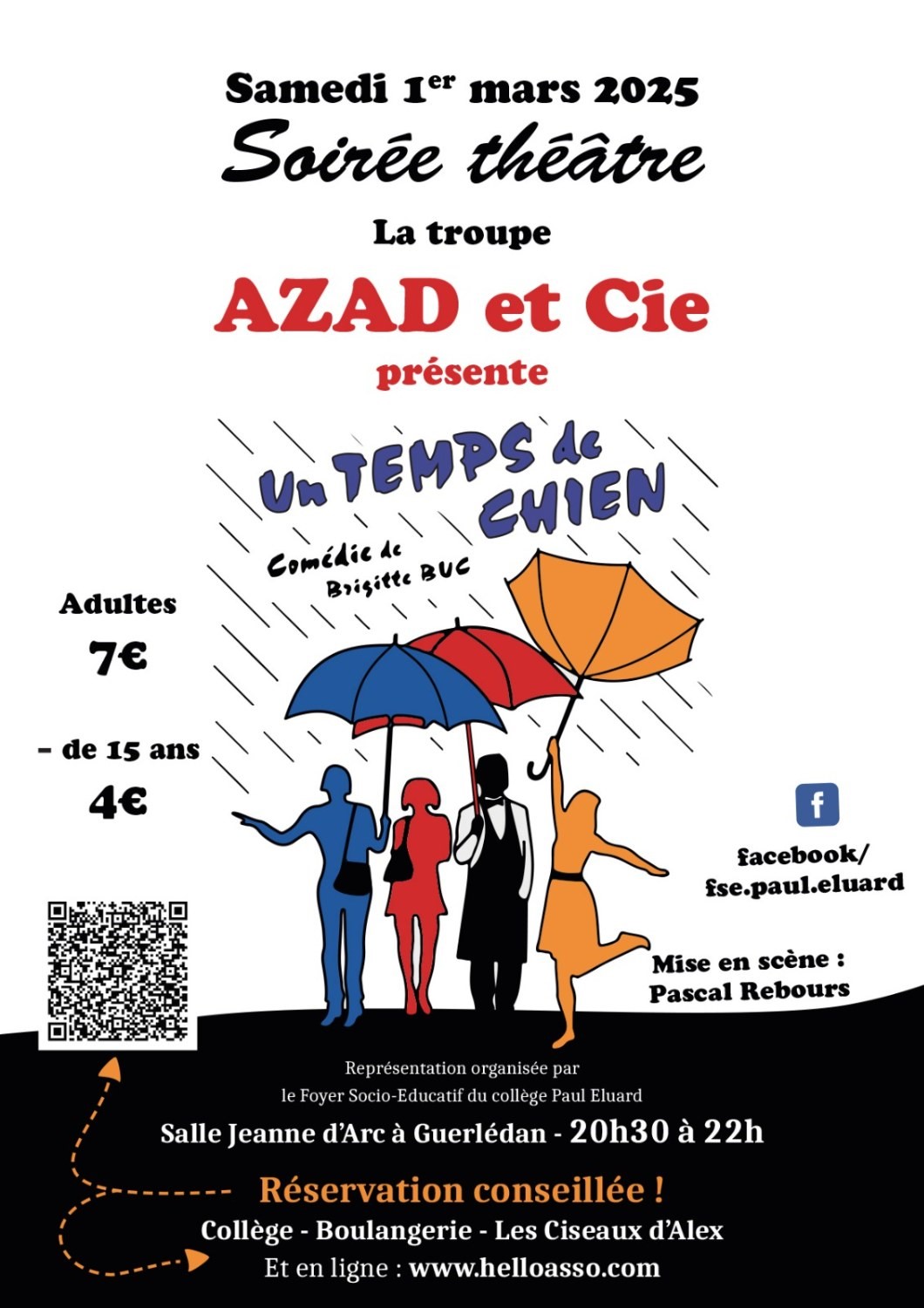 FSE - représentation théâtrale de la pièce « Un temps de chien ...