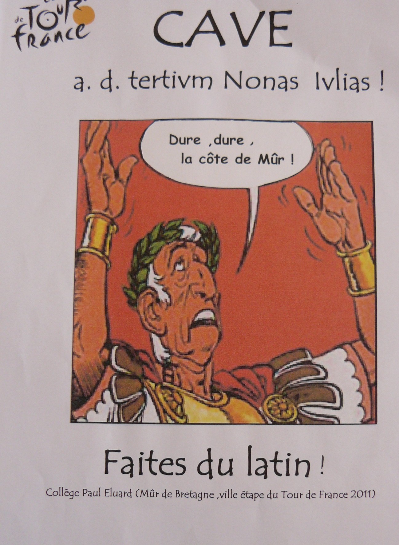 Affiches des élèves latinistes - Collège Paul Eluard - Mûr de Bretagne ...